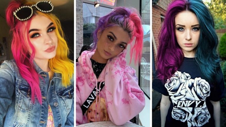 Half hair color to nowy trend. Zobacz ponad 20 inspiracji | Blog Hairstore