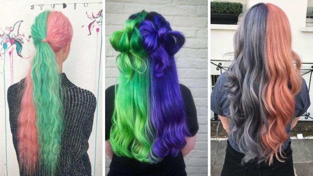 Half hair color to nowy trend. Zobacz ponad 20 inspiracji | Blog Hairstore