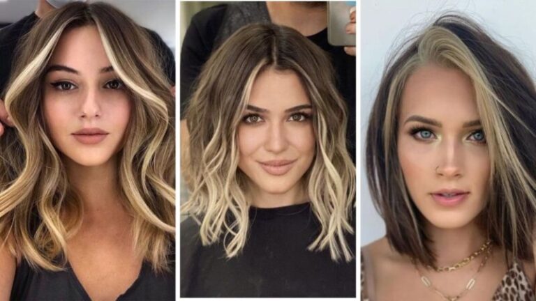 Najmodniejsze fryzury 2023 - pasemka przy buzi | Blog Hairstore