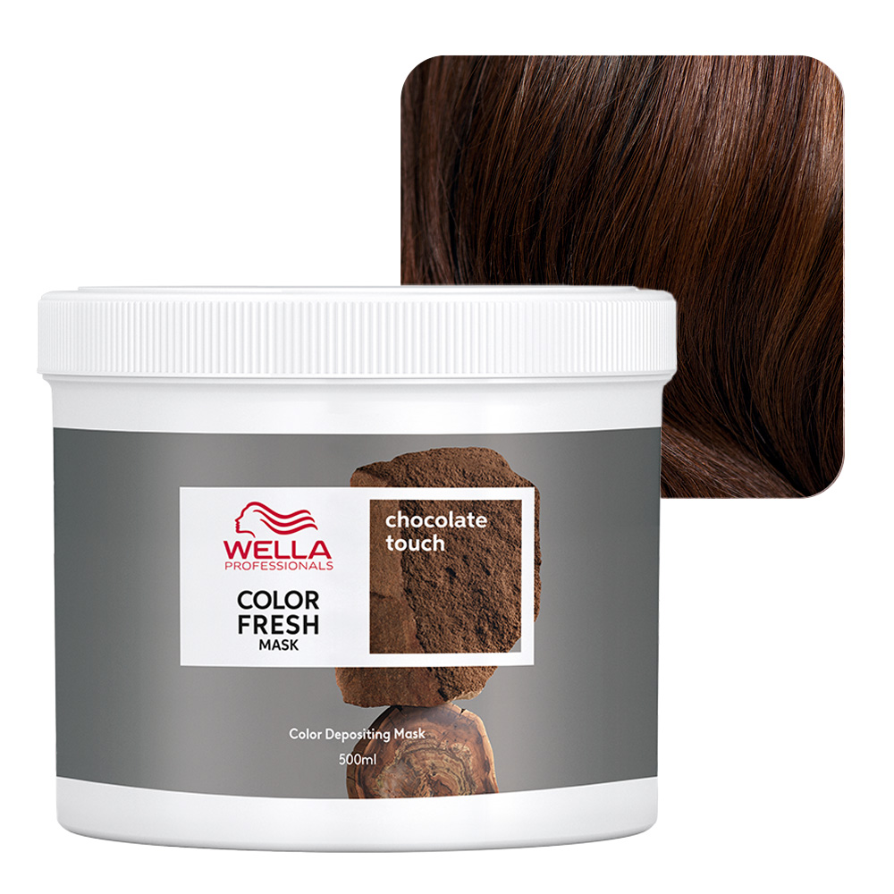 Wella Color Fresh, maska koloryzująca, Chocolat, 500ml | Hairstore ...