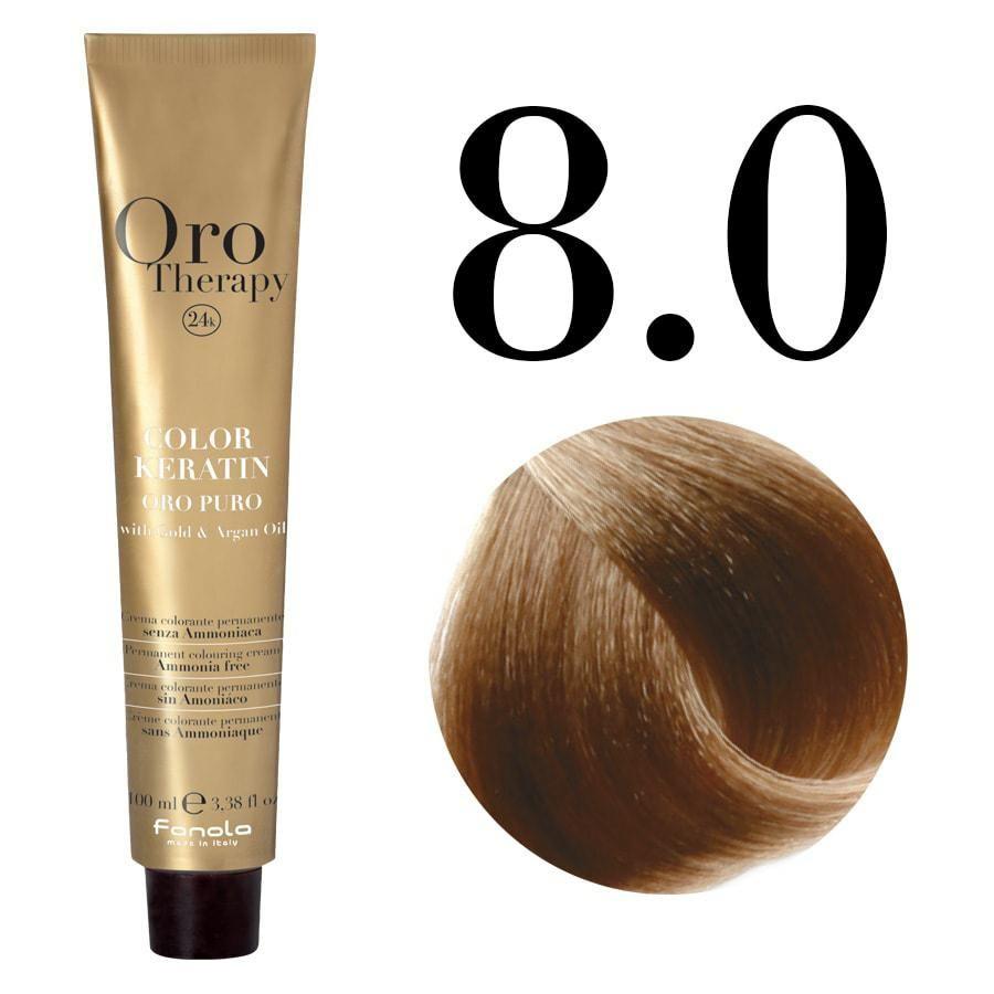Fanola Oro Therapy Color Keratin, farba do trwałej koloryzacji bez ...