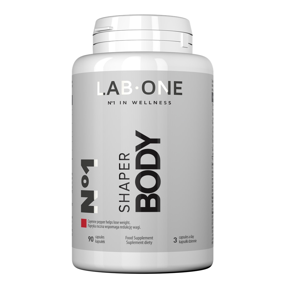 LAB ONE N°1 Shaper Body spalacz tłuszczu suplement diety 90 kapsułek ...