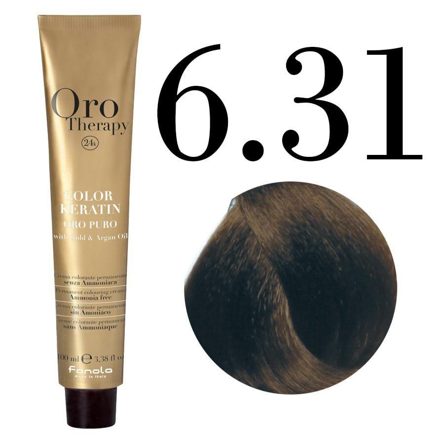 Fanola Oro Therapy Color Keratin, farba do trwałej koloryzacji bez ...