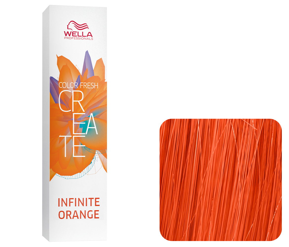Wella CF Create, farba semi-permanentna, Infinite Orange, 60ml ...