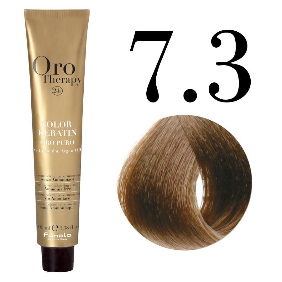 Fanola Oro Therapy Color Keratin, farba do trwałej koloryzacji bez ...