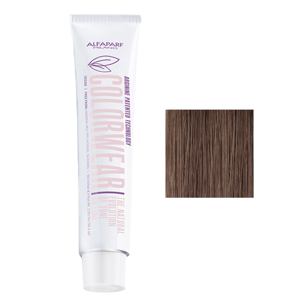 Alfaparf Milano Color Wear, krem koloryzujący bez amoniaku, 7.21, 60ml ...