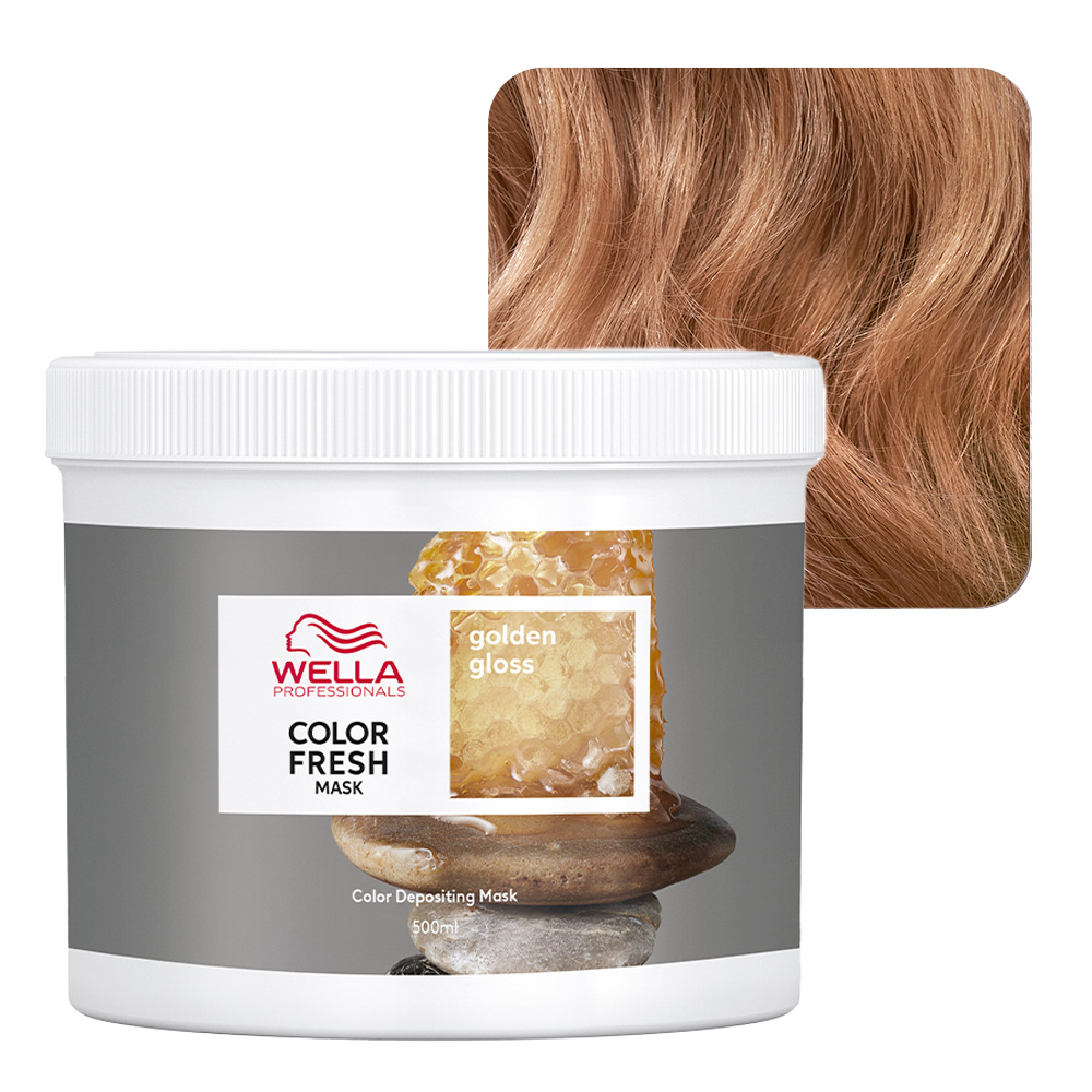 Wella Color Fresh, maska koloryzująca, Golden, 500ml | oryginalne ...
