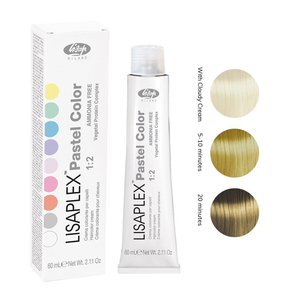 Lisap Lisaplex Pastel Color, koloryzacja bez amoniaku, Yellow Sunflower ...