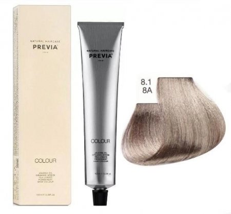 Previa Color, farba do włosów, 8.1, 100ml | PRODUKT WYCOFANY - Hairstore.pl