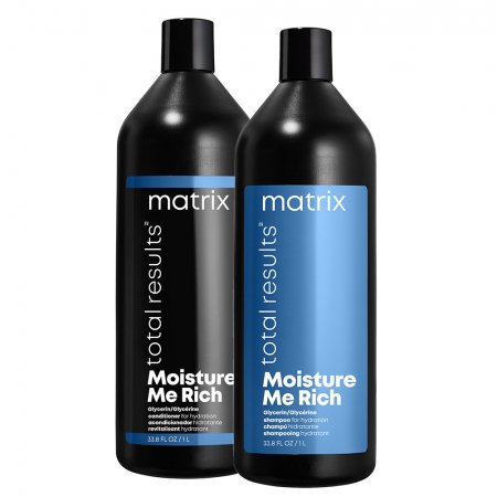 Matrix Moisture Me Rich, zestaw XL nawilżający, szampon + odżywka ...