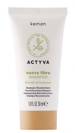 Kemon Actyva Nuova Fibra, odbudowujący szampon do włosów zniszczonych, 30ml | PRODUKT WYCOFANY ...